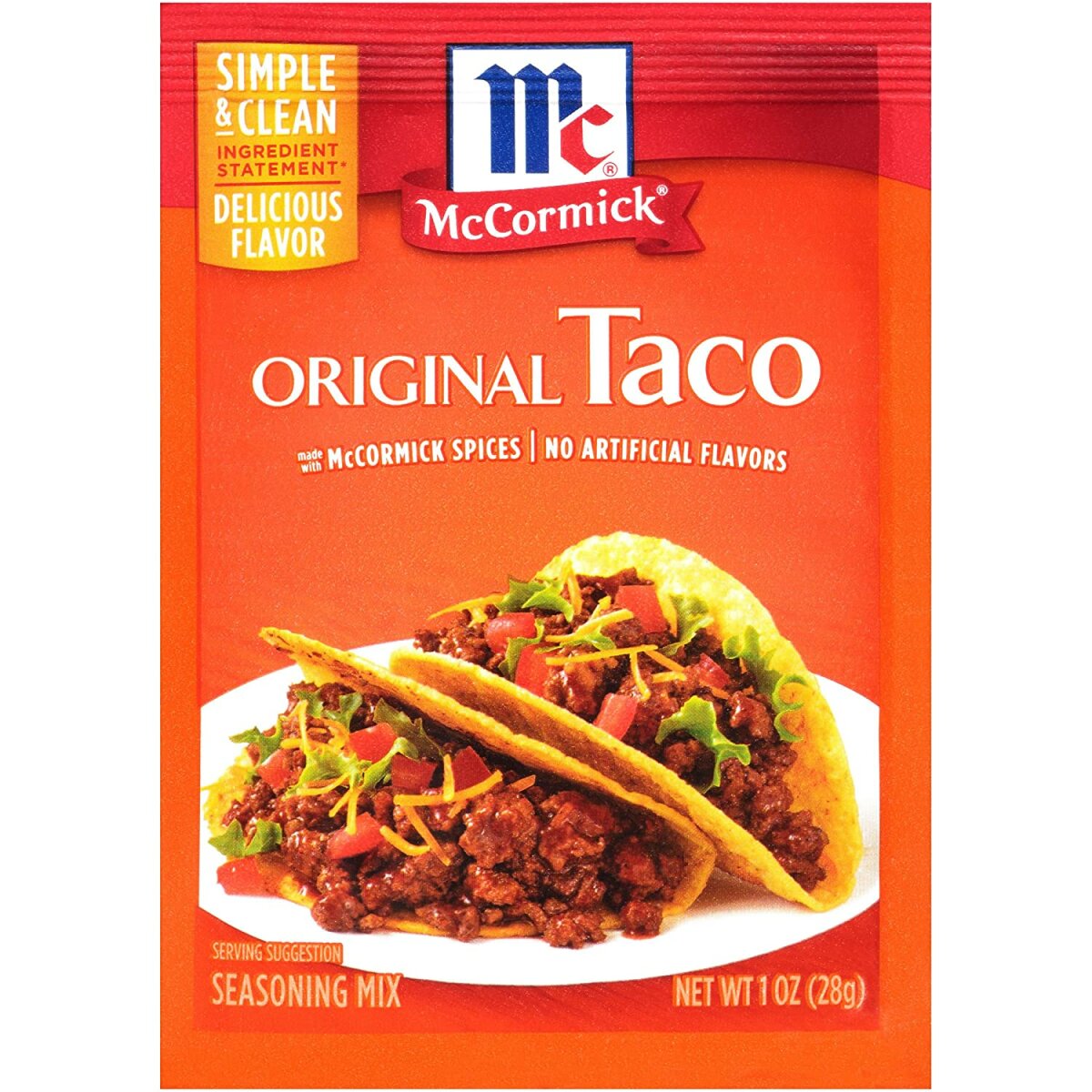 McCormick Original Taco Seasoning Mix 28g, 2,90