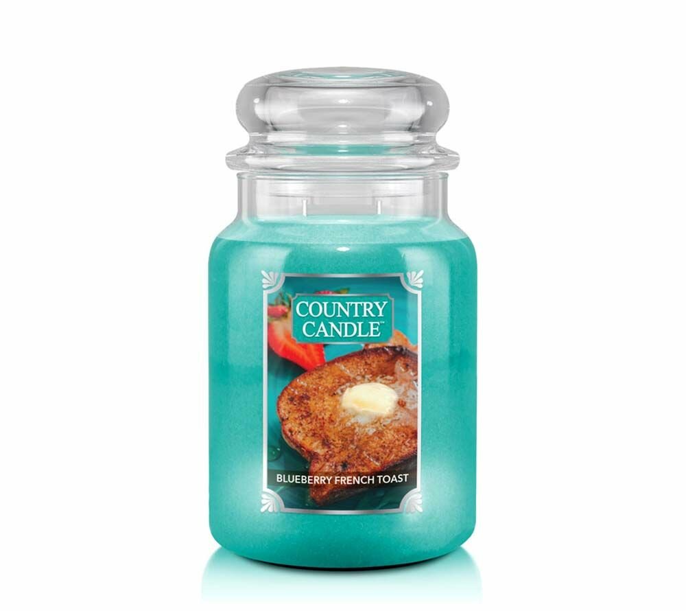 Country Candle Blueberry French Toast (23 oz-Glas, 2-Docht), 31,90