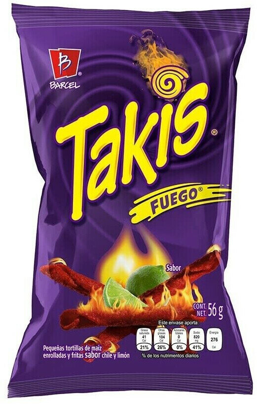 Takis Fuego 56g, 2,49