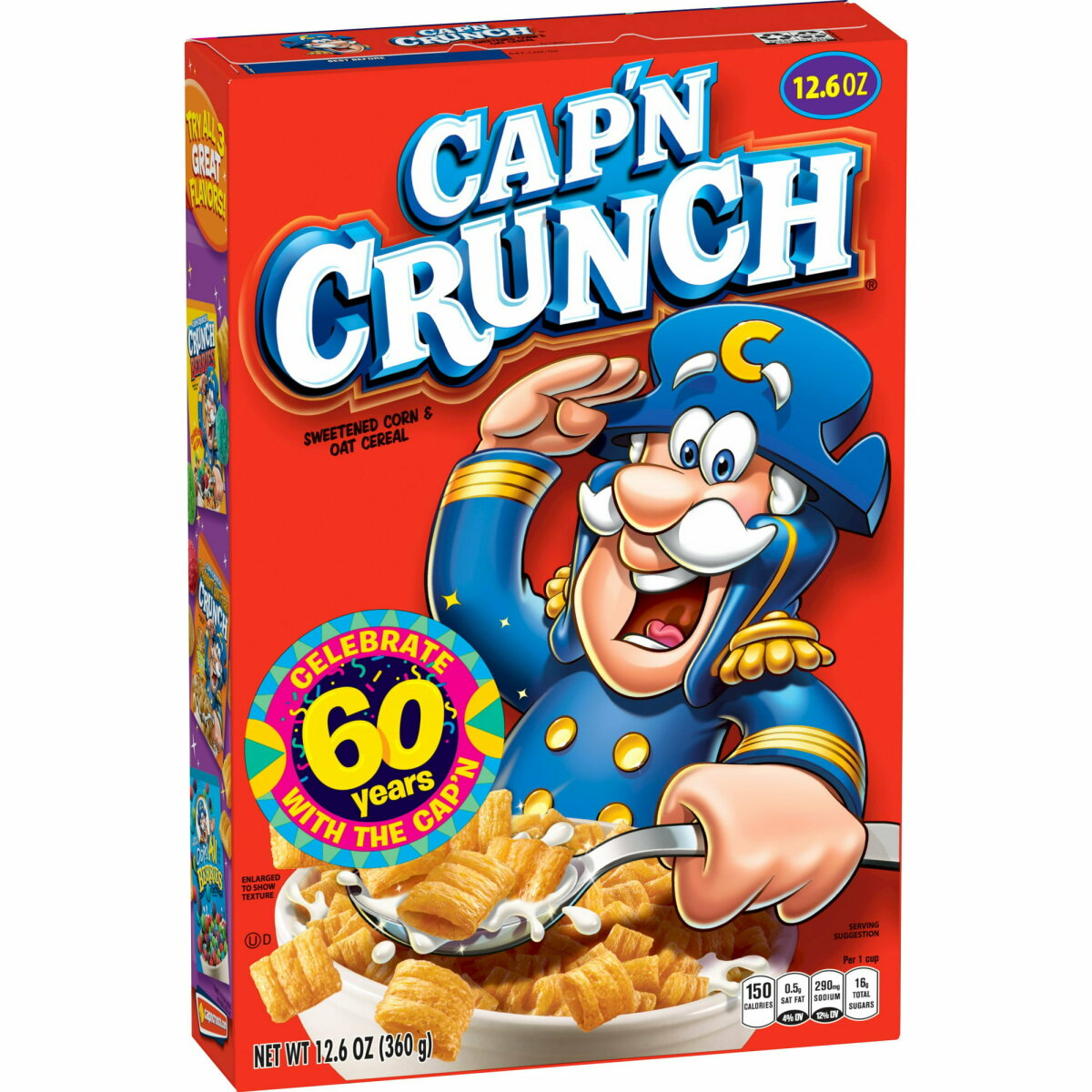 Cap'n Crunch Crunch 360g, 7,99