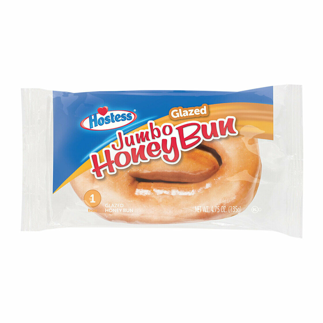 Hostess Jumbo Honey Bun Glazed 113g, 2,99
