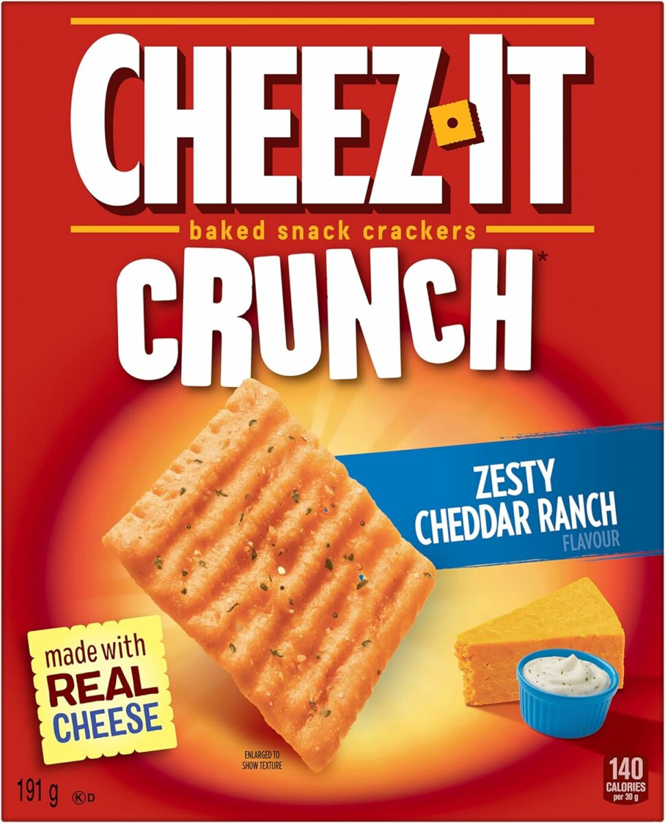 Cheez-It Extra Zesty Cheddar Ranch 200g, 5,99