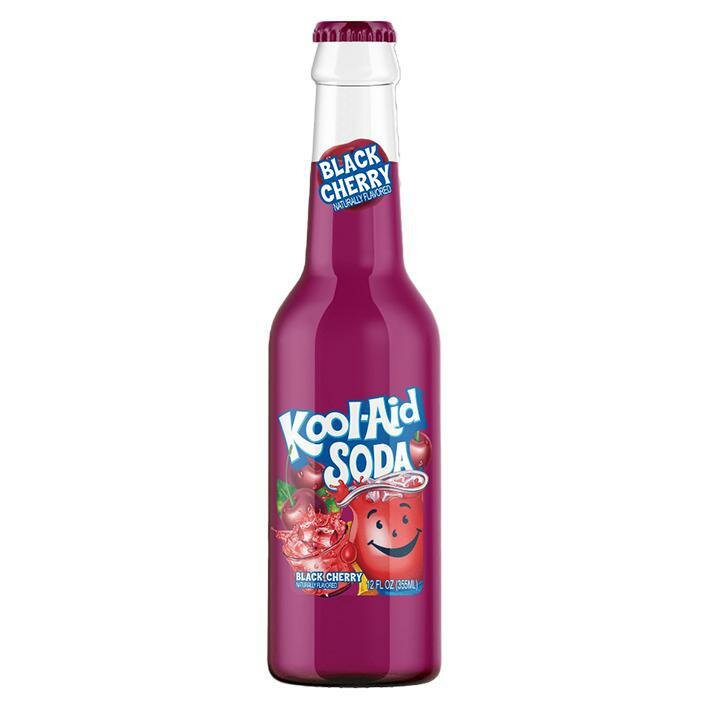 Kool-Aid Soda Black Cherry 355ml, 2,89